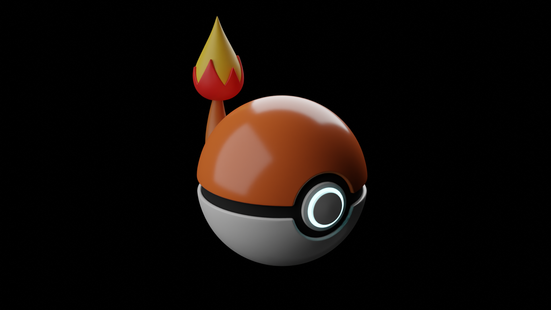 STL file Charmander Ball・3D printing template to download・Cults