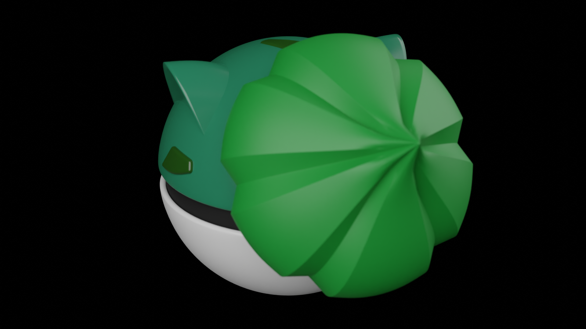 STL file Bulbasaur Ball 👽・3D print model to download・Cults