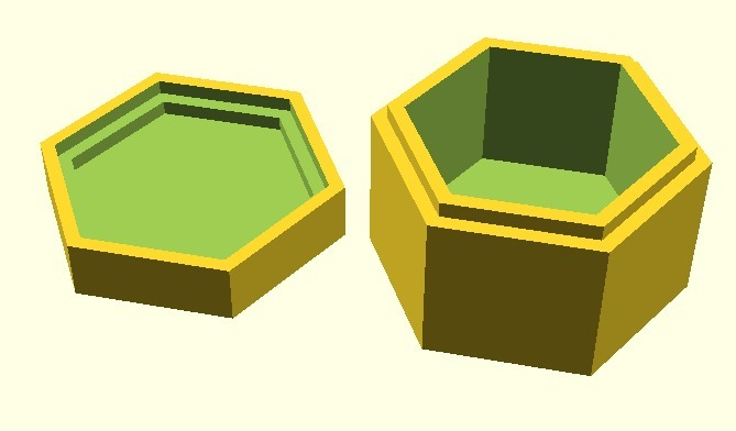 Free 3D file Customizable Polygonal Box with Lid・3D printable model to ...