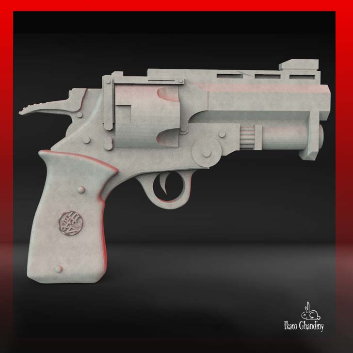 OBJ file Good Samaritan (Hellboy) 🔫・3D printable model to download・Cults
