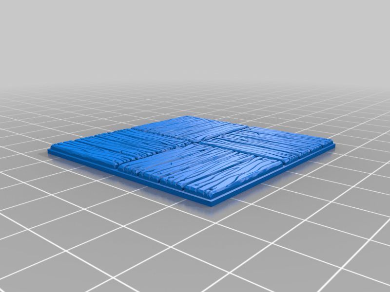 Free STL file Wooden floor tile 🪵・3D print model to download・Cults