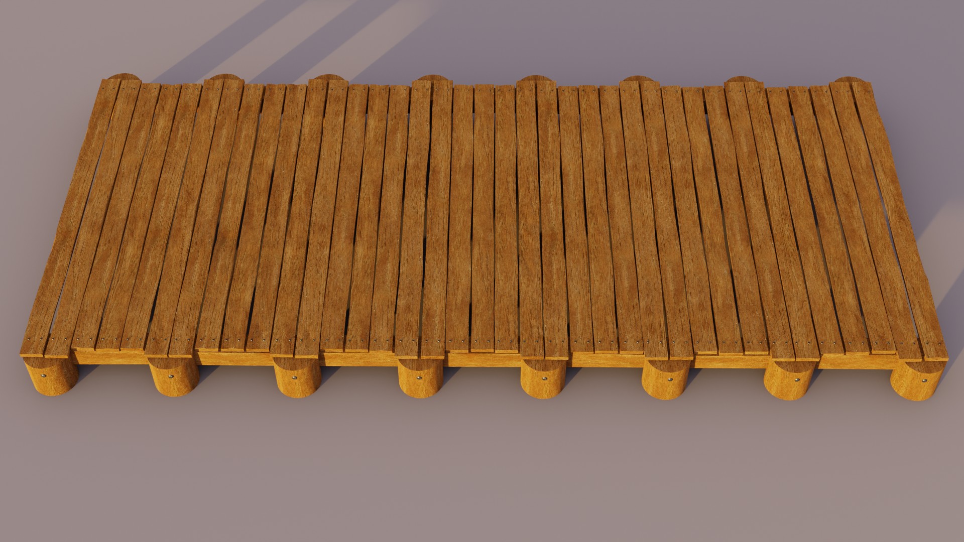 STL file PONTOON FOR DIORAMA 1/35 🌆・3D printing model to download・Cults