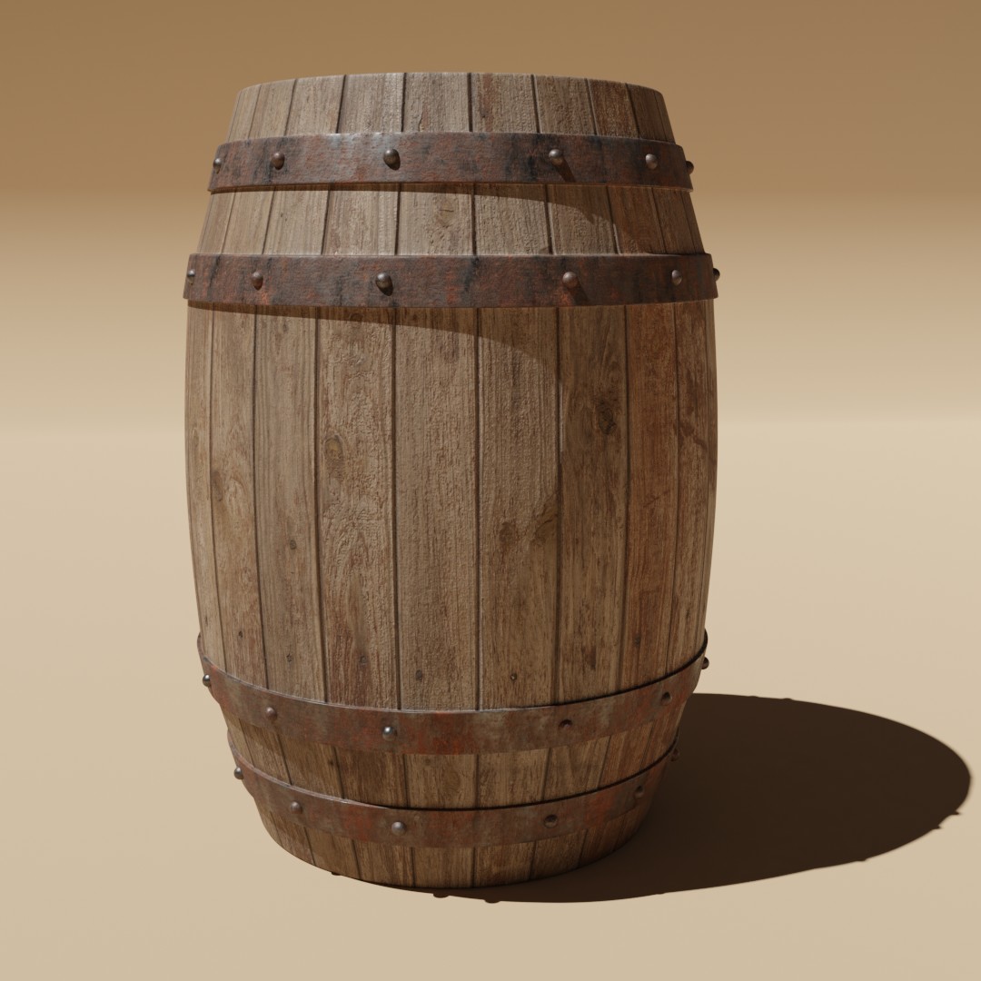 STL file 1/35 SCALE BARREL FOR DIORAMA・3D printer design to download・Cults