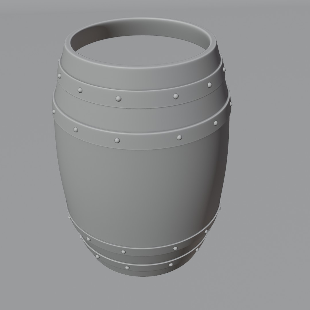 STL file 1/35 SCALE BARREL FOR DIORAMA・3D printer design to download・Cults