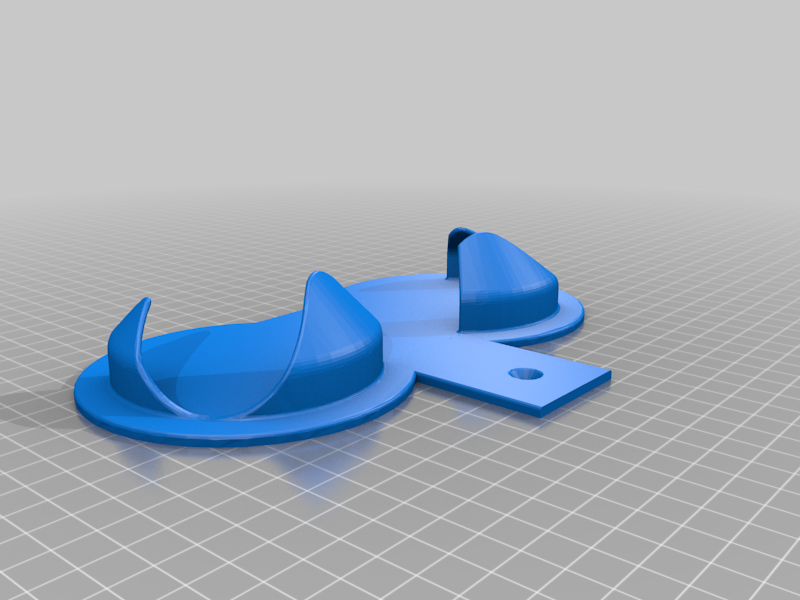 Free 3D file quest 3 wall mount by 10p6 remix no support and nose ...