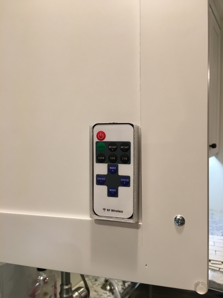 Free STL file LED Light Strip Remote Holder・Design to download and 3D ...