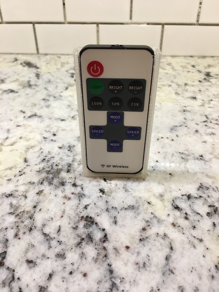 Free STL file LED Light Strip Remote Holder・Design to download and 3D ...