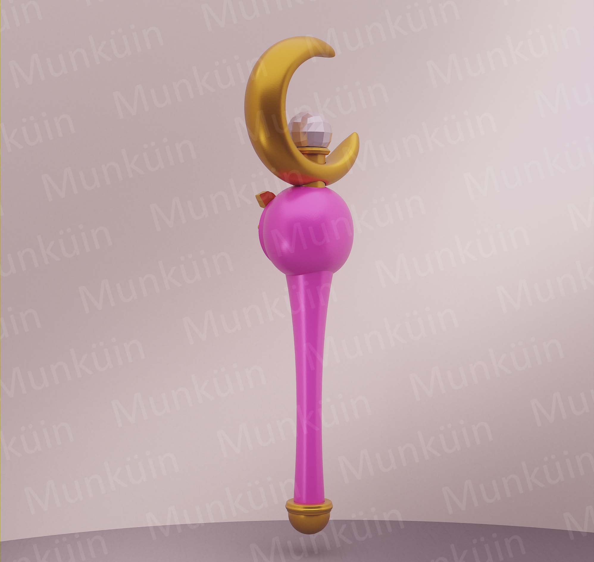 Free 3D file Lunar Scepter・Object to download and to 3D print・Cults