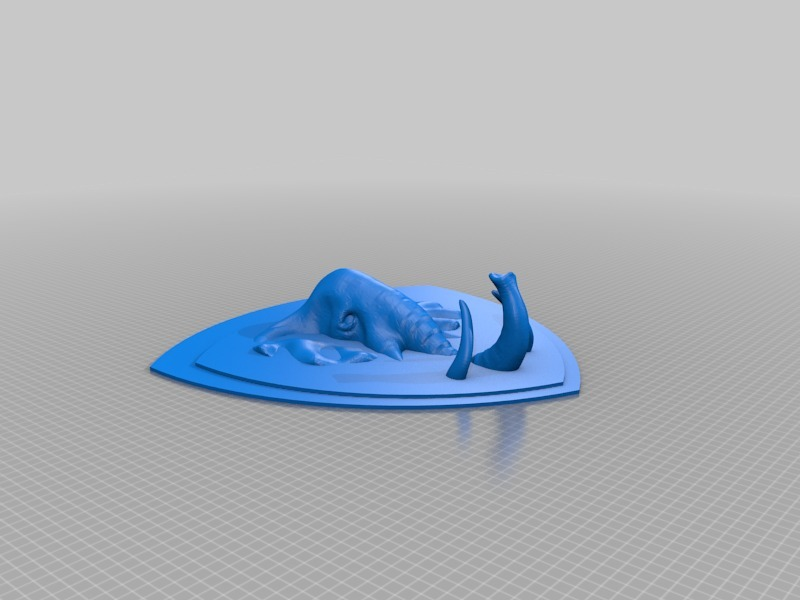 Free STL file Eléphant et base・Object to download and to 3D print・Cults