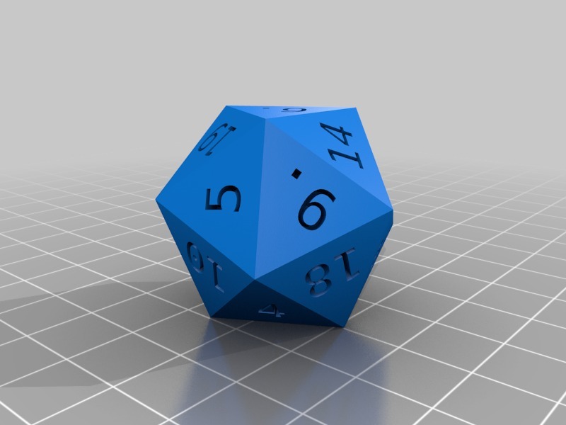 Free 3D file Island D20・Design to download and 3D print・Cults