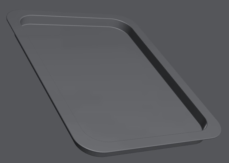 Free STL file Miniature Butcher Meat Tray・3D print design to download・Cults