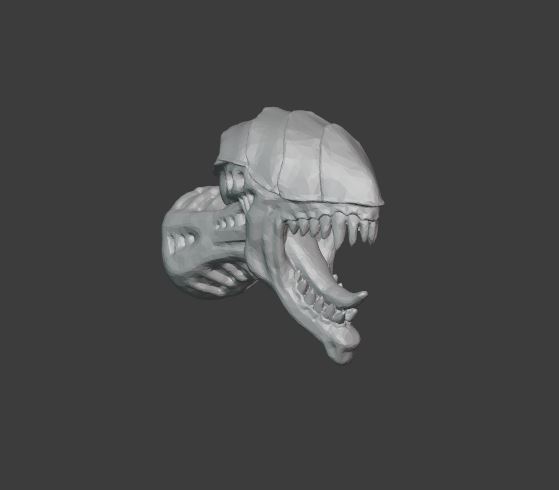 STL file Alien head・3D printer model to download・Cults