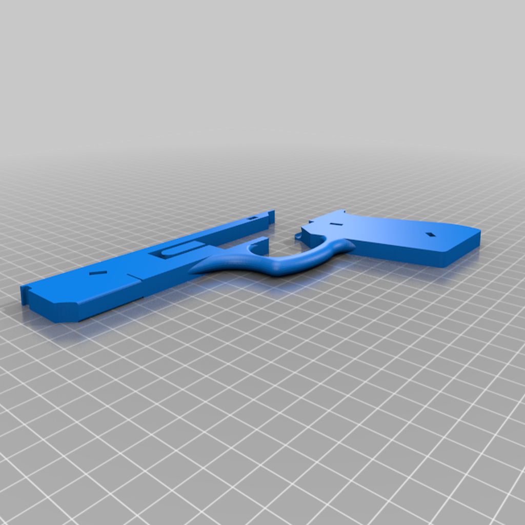 Free STL file Rubber Band Gun remix² 5 shots 🔫・3D print design to ...