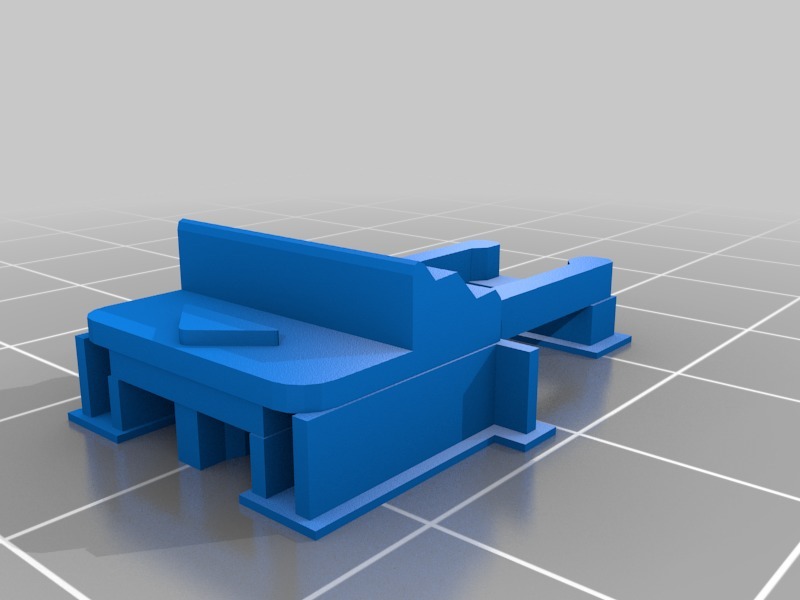 Free 3D file Box cutter blade slide and locking mechanism 📦・3D printing ...