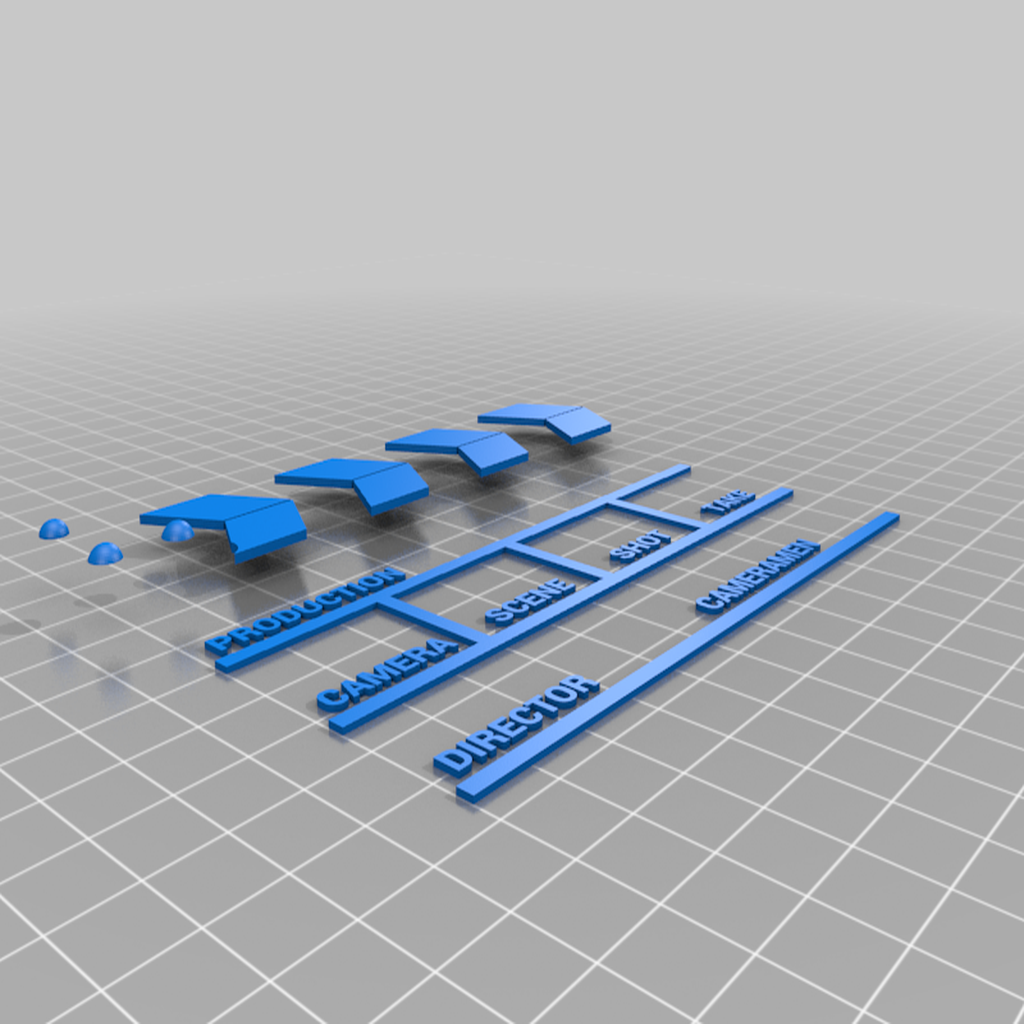 Free 3D file Clapper Slate (dual material)・3D print design to download ...