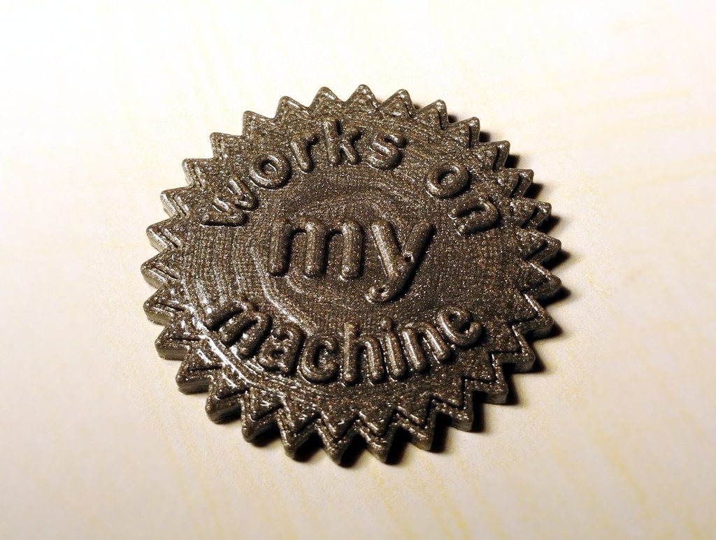 Free 3D file Works on My Machine certification badge 📛・3D printable ...