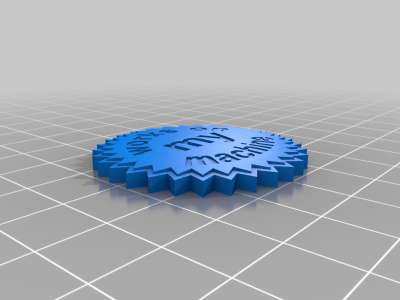 Free 3D file Works on My Machine certification badge 📛・3D printable ...