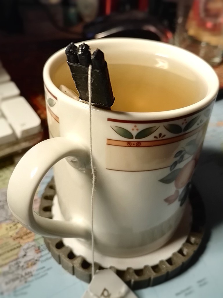 Free 3D file Tea Helper (customizable)・3D printing model to download・Cults