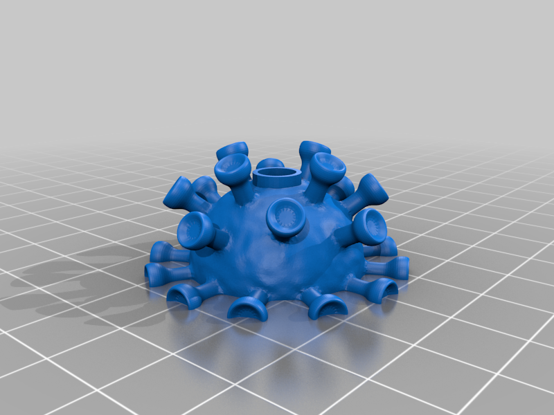 Free 3D file COVID-19 Bobble Virus・3D print object to download・Cults
