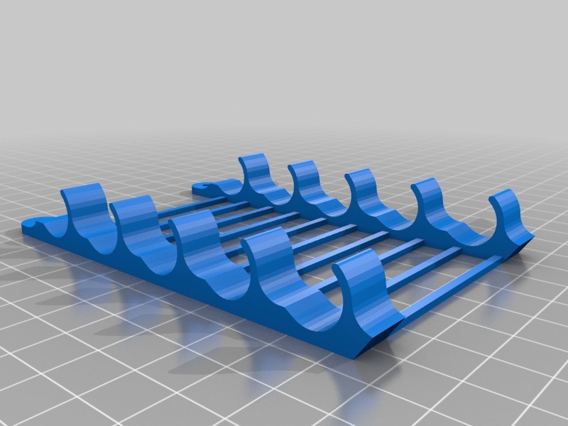 Free 3D file Wall-mounted Pen Butler・Template to download and 3D print ...