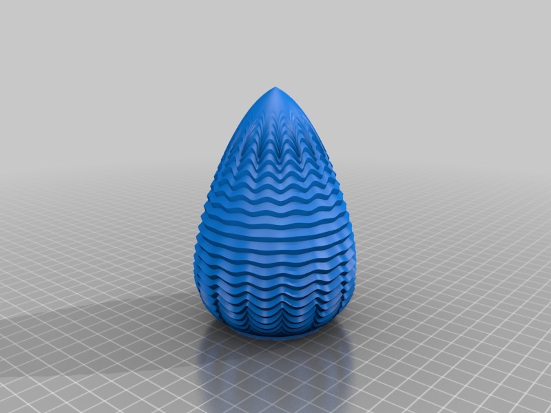 Free 3D file Pine Cone Design LED Lamp 🔦・3D print design to download・Cults