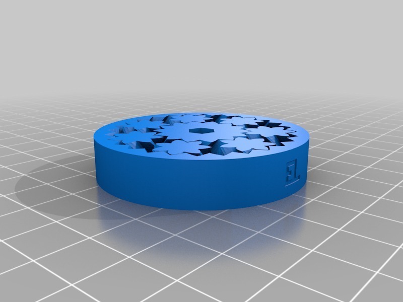 Fichier 3D gratuit 50mm Emmett Gear Bearing・Modèle à télécharger et à ...