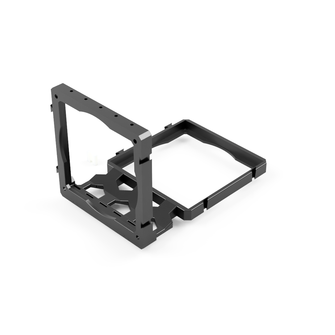 STL file Interlocking Modular External GPU Mining Frame・3D printing ...