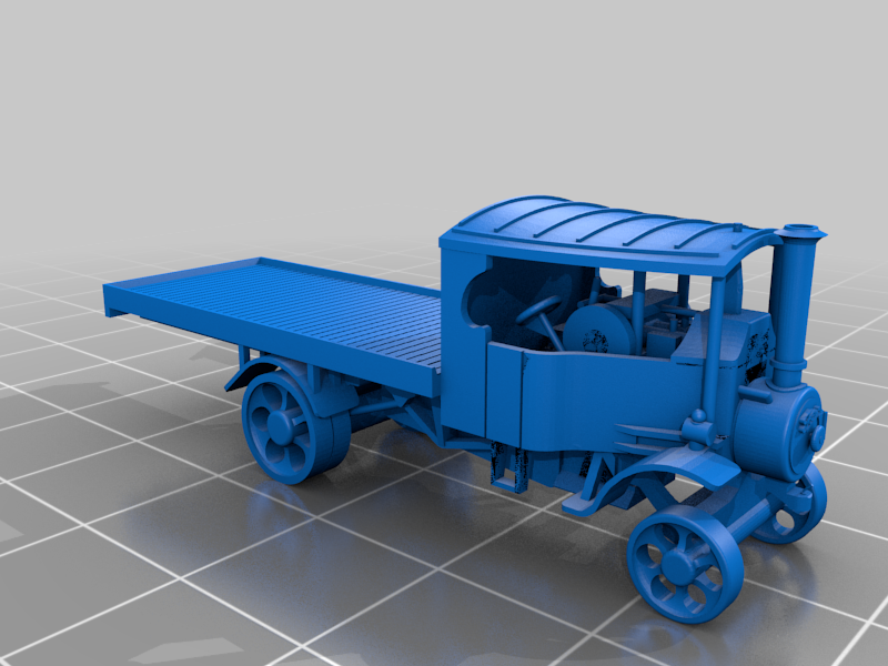 Free STL file Foden Steam lorry (1-148) 😤・3D printable model to ...