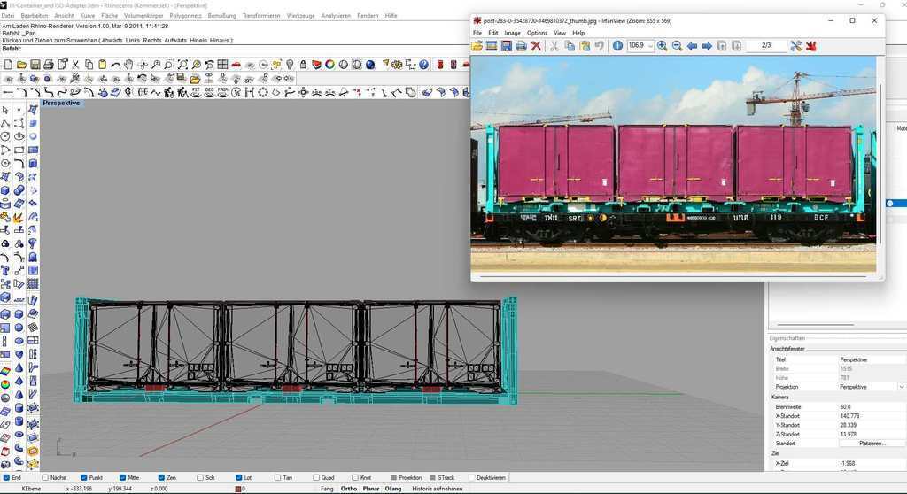 Free STL file Thai ISO-flat rack for Japanese domestic container (1-150 ...