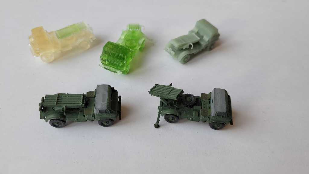 Archivo STL gratis GAZ 66 - GAZ aéreo con lanzacohetes BM21, Grad V 🎲 ...