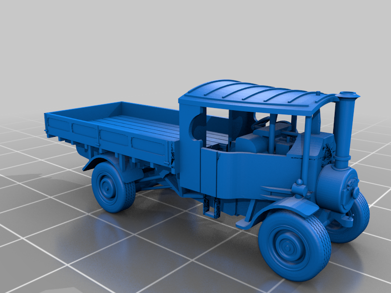 Free STL file Foden Steam lorry (1-148) 😤・3D printable model to ...