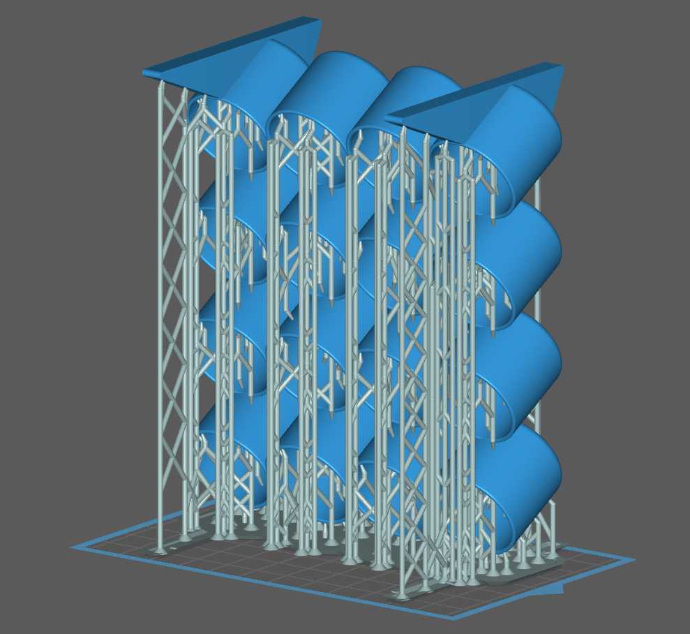 Free STL file Jet another Vallejo-Paint holder, standalone version 4x4 ...