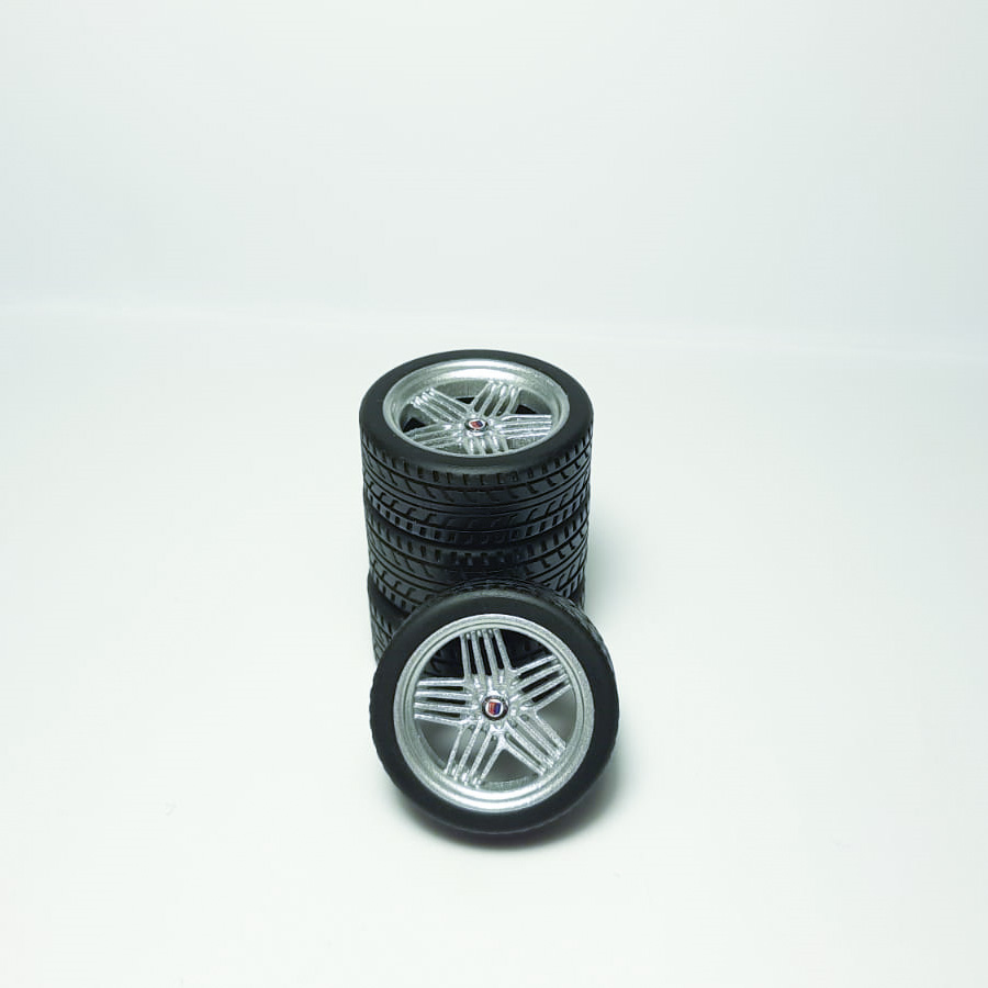 STL file BMW Alpina Dynamic wheels 1/24 - 1/18 (SCALABLE)・3D print ...