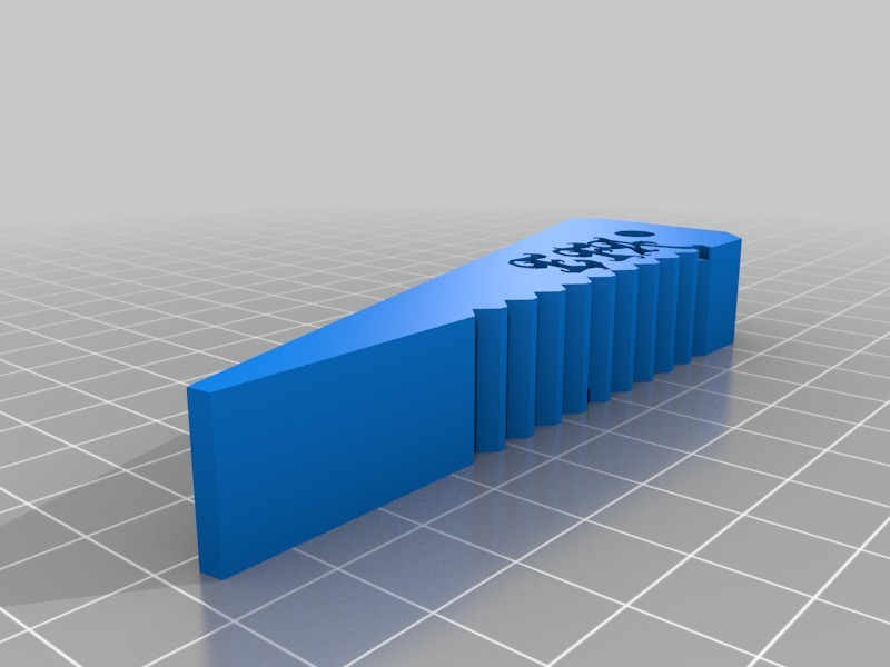 Free STL file EFA DOOR WEDGE・3D print model to download・Cults