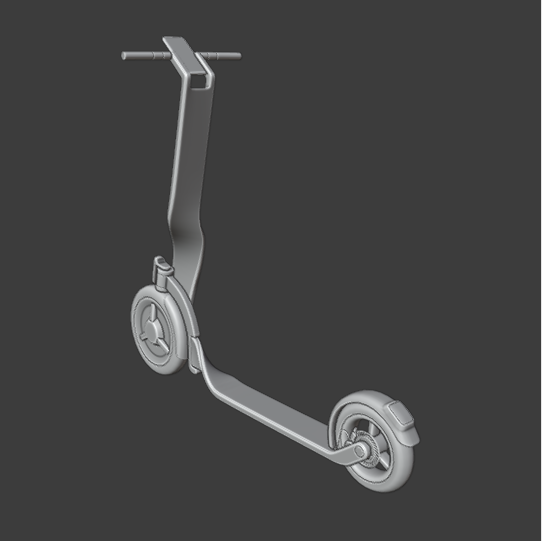 STL-Datei Elektro-Roller・Modell zum Herunterladen und 3D-Drucken・Cults