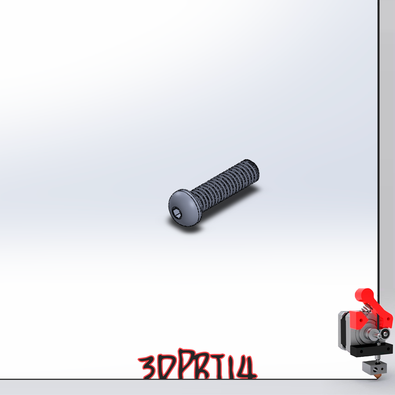Free STL file Screw M4/0.75・Template to download and 3D print・Cults