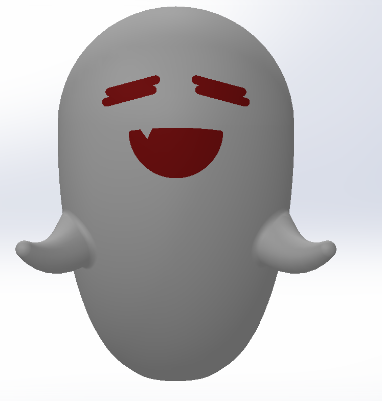 Файл STL Genshin Impact - hu tao ghost・Дизайн для загрузки и 3D-печати ...