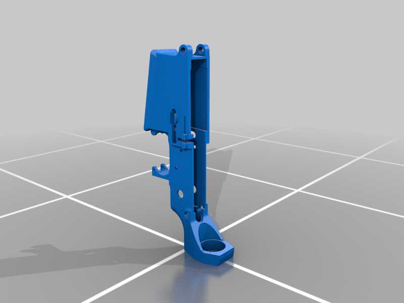 3D file AR10 .308 Lower Body 🔫・3D print model to download・Cults
