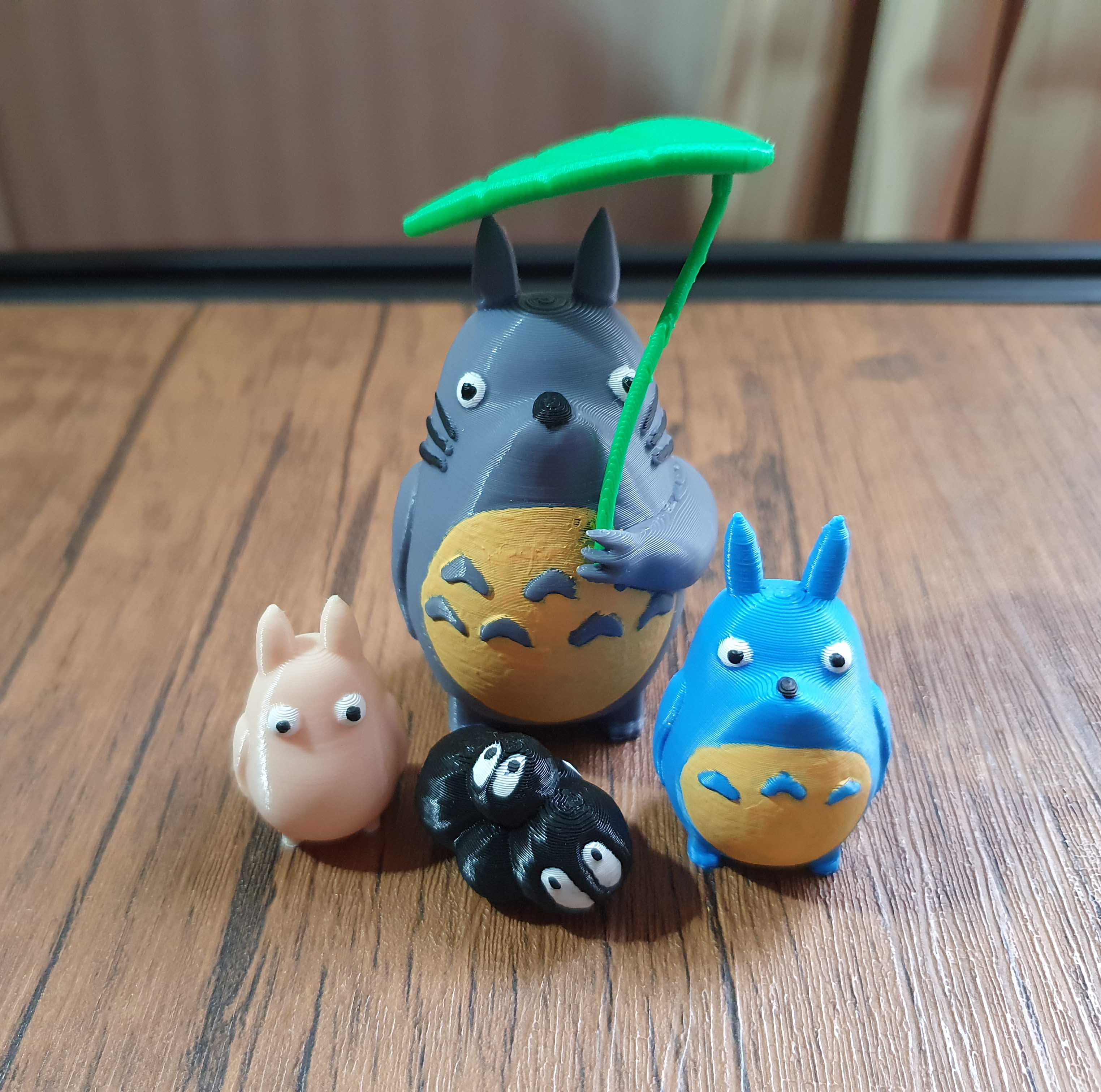 STL file Totoro and Friends・3D printing model to download・Cults