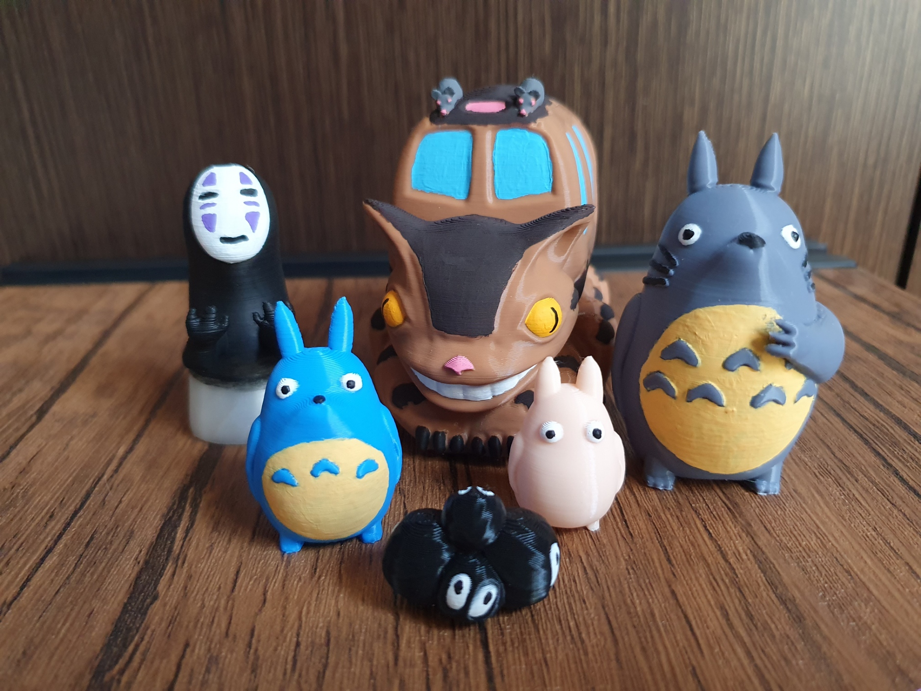 STL file Totoro and Friends・3D printing model to download・Cults