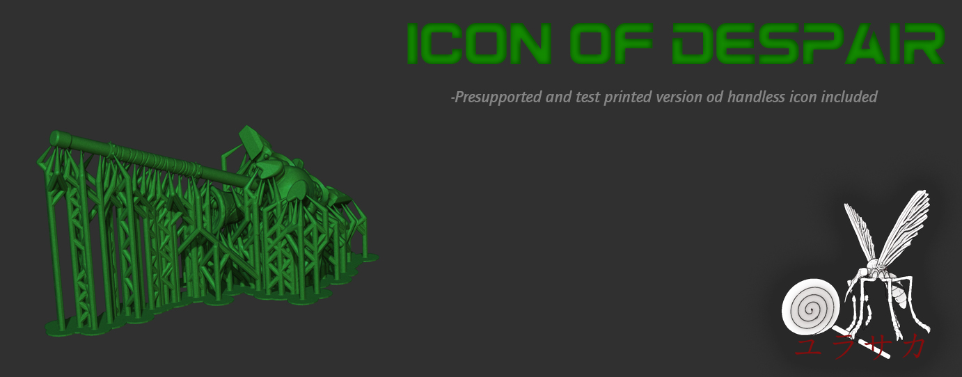 Free STL file Icon of Despair 🛰・3D print design to download・Cults