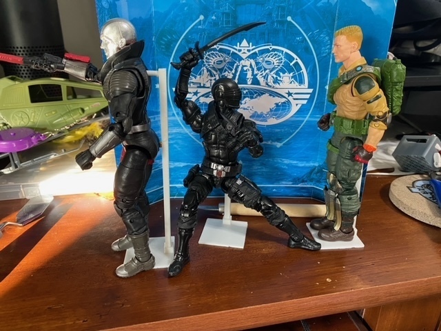 Free STL file GI Joe six inch figure stands 🎲・3D printer model to ...