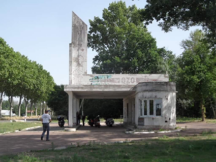 Fichier 3D gratuit Station-service / station-service française vintage ...