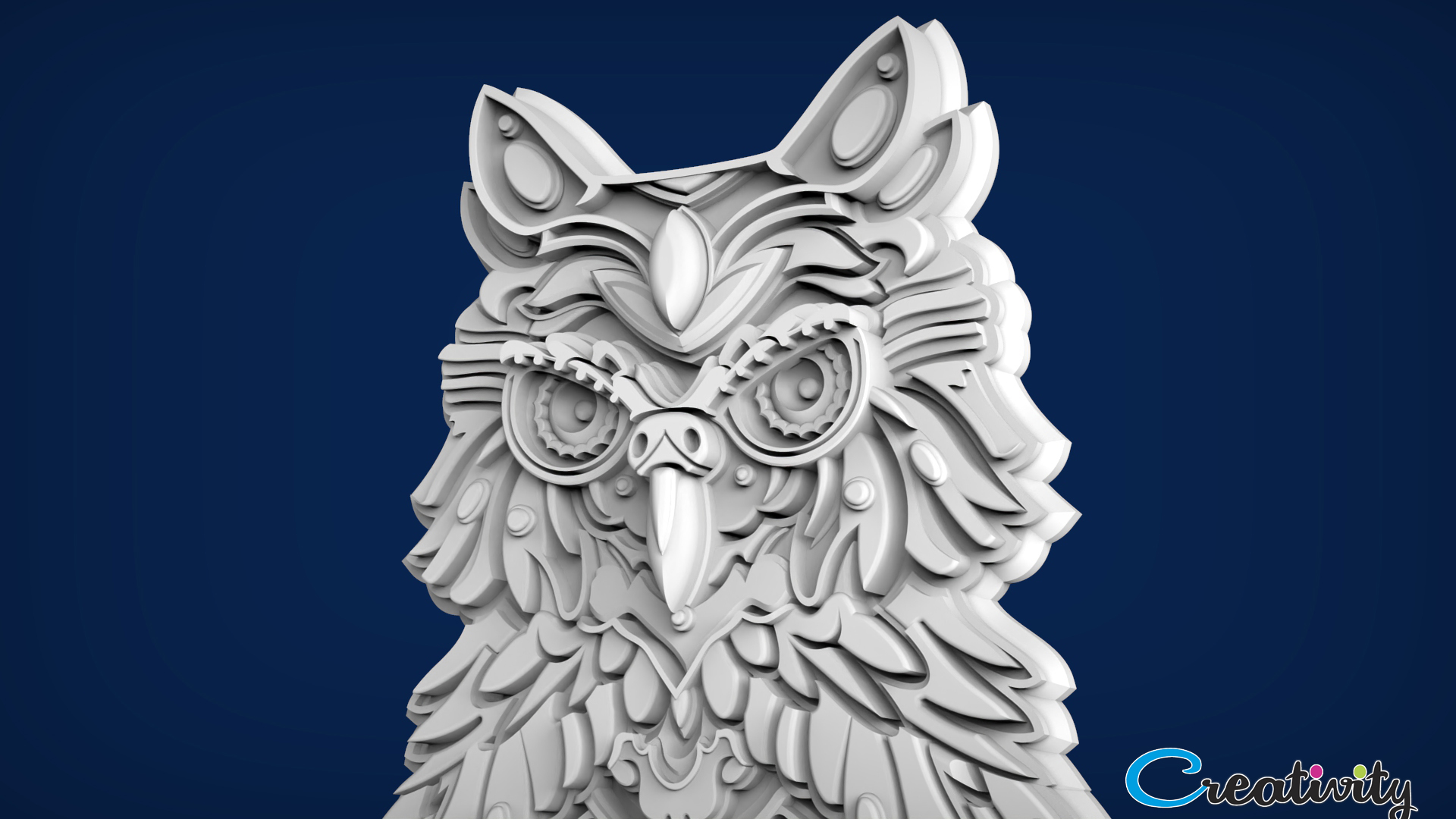 STL file OWL design by Creativity 3D print model・Model to download and ...