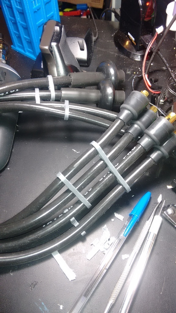 Free STL file 10mm Spark Plug Wire Looms 🔌・3D printing model to ...