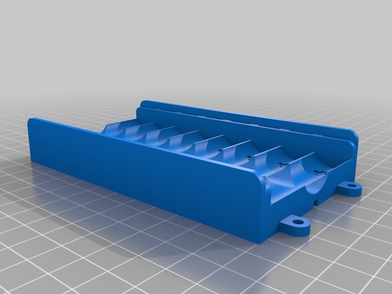 Free STL file 8x Battery box for AA cells・3D printing template to ...