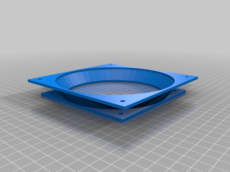 Free STL file 140mm to 120mm PC Case Fan Adapter (20mm height) 👽・3D ...