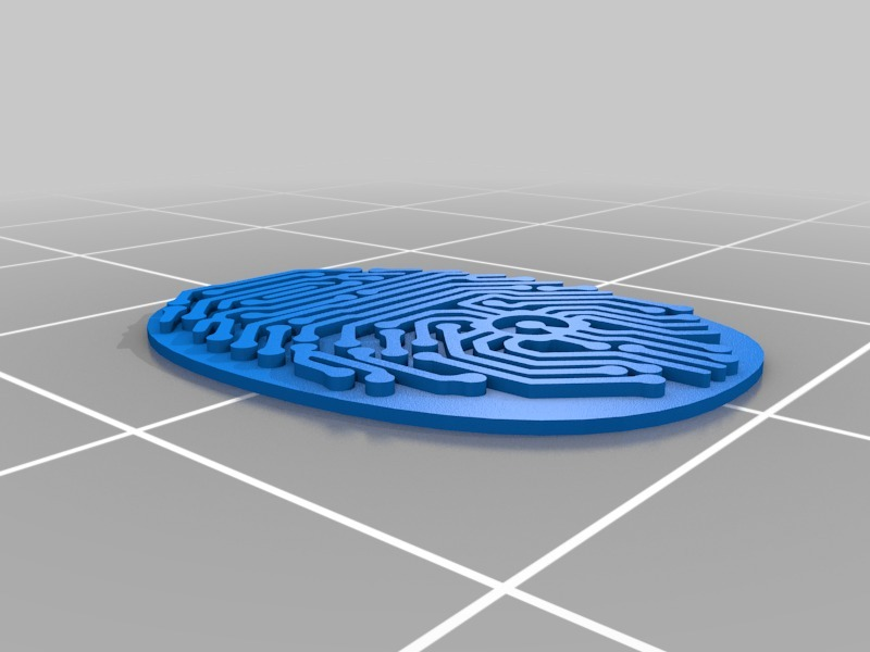 Free STL file Fingerprint for InMoov robot hand 🤖・3D print design to ...