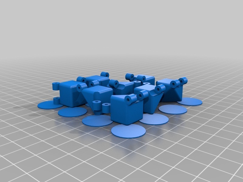 Free STL file Non-Print'n'Place Fidget Cube・3D printing template to ...
