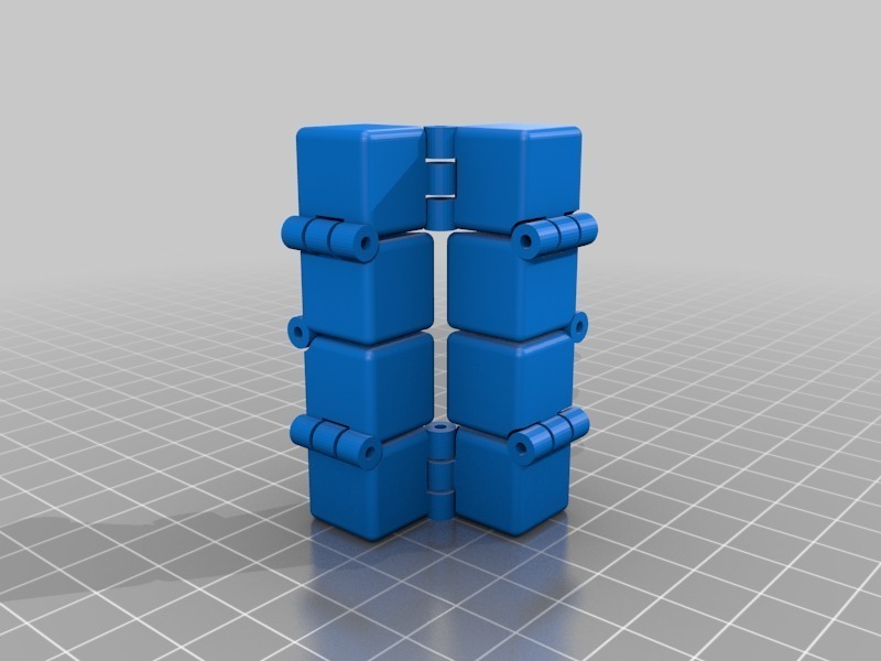 Free STL file Non-Print'n'Place Fidget Cube・3D printing template to ...